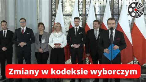 Konferencja Prasowa PiS Zmiany W Kodeksie Wyborczym YouTube