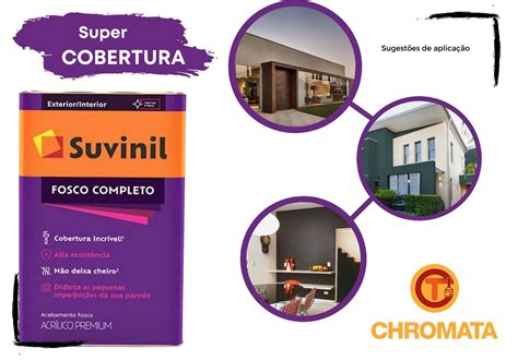 Suvinil Fosco Completo Acrílico Premium 18L Chromata Tintas
