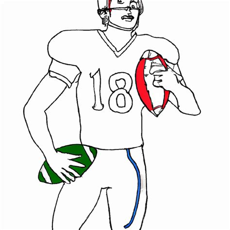 Divers O Garantida Desenho De Futebol Americano Para Colorir