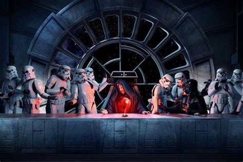 Darth Vader Emperor Palpatine Stormtrooper Star Wars The Last