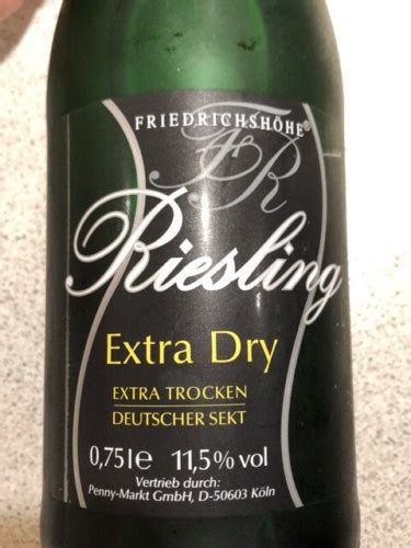 Friedrichshohe Riesling Extra Dry Vivino Us