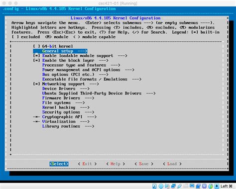 building the linux kernel