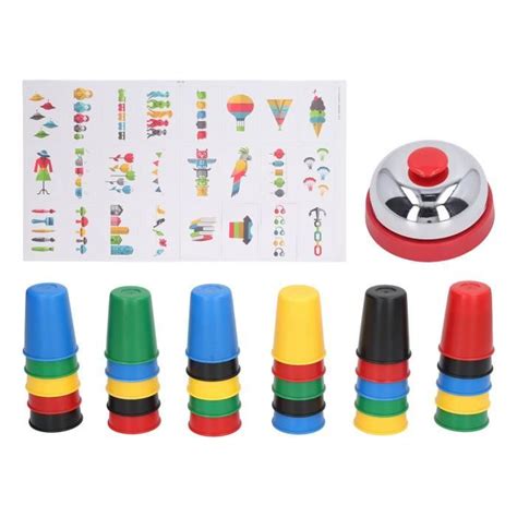Mxzzand Jeux De Cartes De Tasses Empilables Gobelets Empilables Jeux De