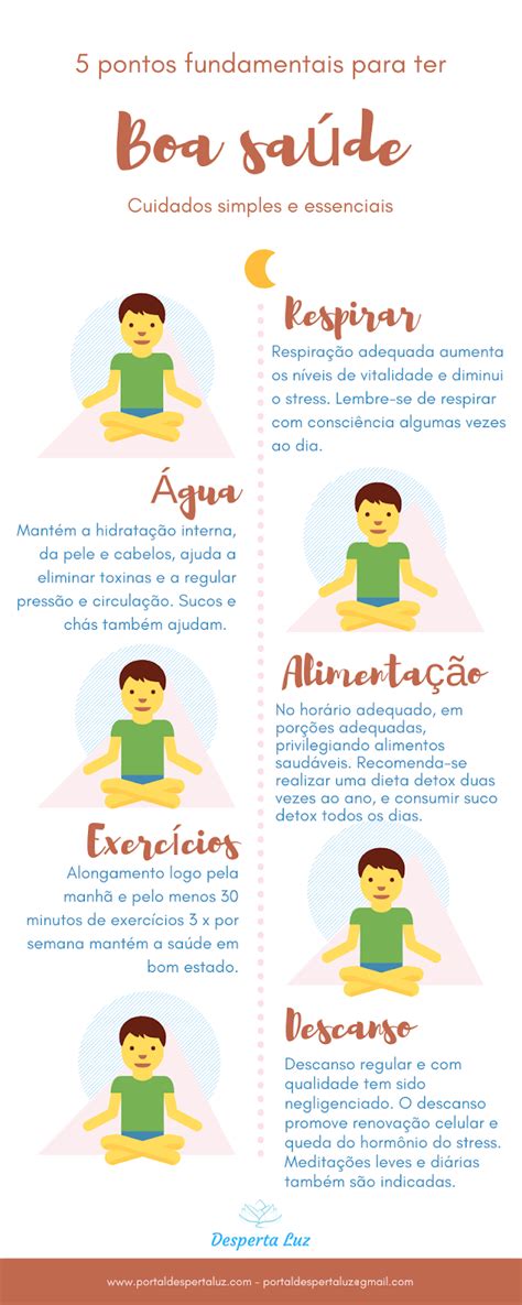 5 dicas fundamentais para ter boa saúde