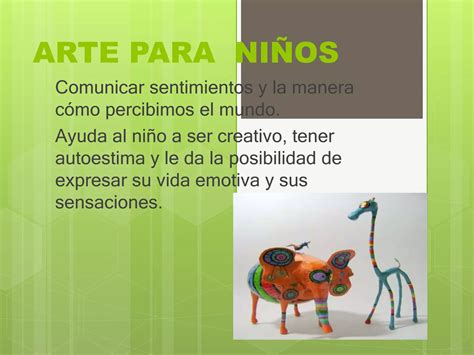 Importancia del arte en los niños PPT