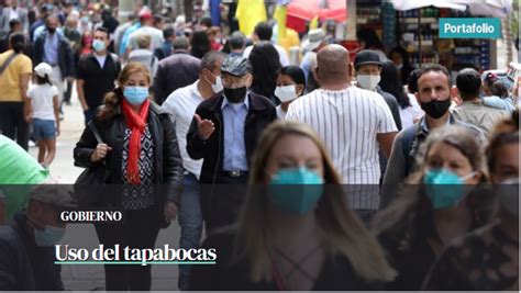 Volverá uso obligatorio de tapabocas en Colombia El MinSaludCol