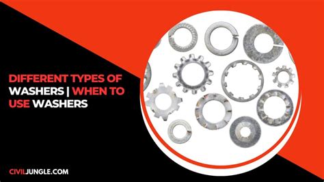 Different Types Of Washers When To Use Washers How To Use A Washers