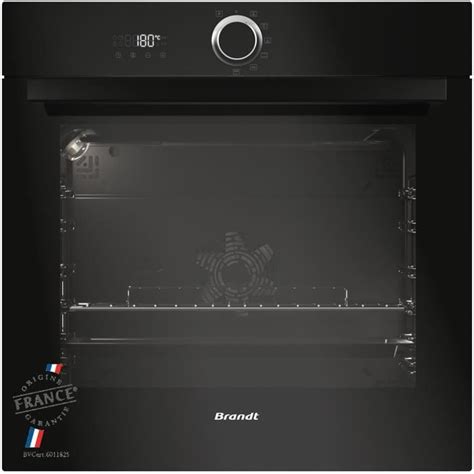 Four électrique encastrable Pyrolyse chaleur tournante BRANDT BXP5560B