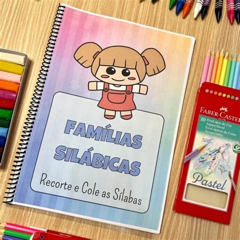 kit Atividades sílabas simples e Complexas Lojinha Pedagoga