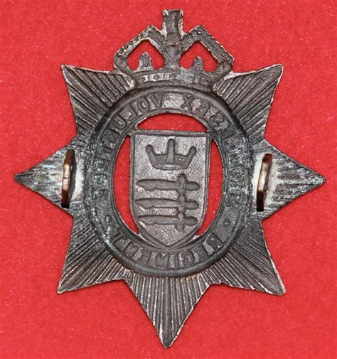 British Army Badges Middlesex Vol Regt Vtc Cap Badge