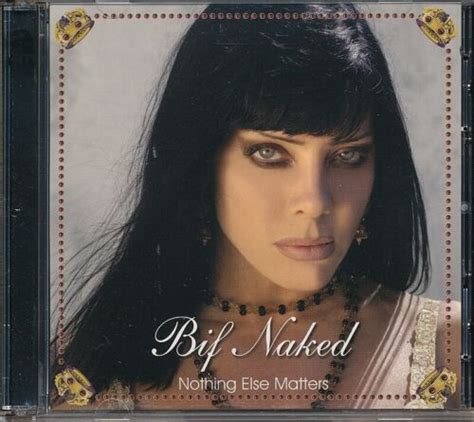 Bif Naked Nothing Else Matters Metallica Cover RARE Promo CD DVD