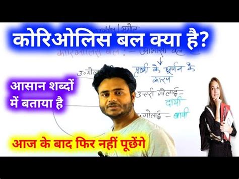 Coriolis Force In Hindi Coriolis Bal Kya