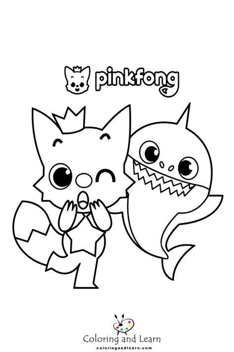 Pinkfong Baby Shark Coloring Pages FREE 2025 Coloring And Learn