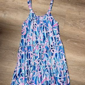 Lilly Pulitzer Dresses Lilly Pulitzer Loro Swing Dress In Skim Blue