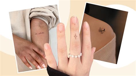 Kleine Tattoos Das sind schönsten Ideen und Inspirationen GLAMOUR