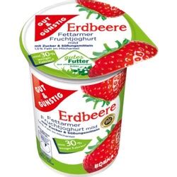 Gut Günstig Fettarmer Fruchtjoghurt Erdbeere 4311596460199