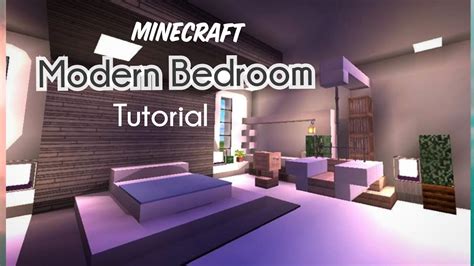 Minecraft How To Build A Modern Bedroom Modern Bedroom Tutorial