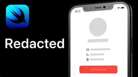 swiftui redacted tutorial ios 14 xcode 12 4 youtube