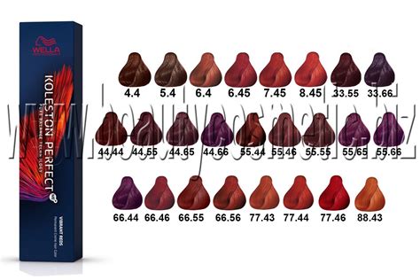 Wella Koleston Perfect ME Vibrant Reds Hair Dye Haarfarbe Rot
