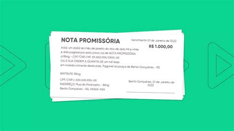 O que é nota promissória Como funciona Modelo preenchido