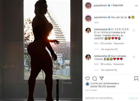 De Mai Juju Salimeni Ostenta Curvas Imensas E Deixa Web Boquiaberta