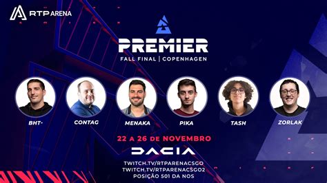 As emoções da BLAST Premier Fall Final estão na tua RTP Arena