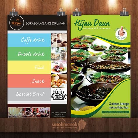 Desain Menu Makanan Simple Tema Imagesee