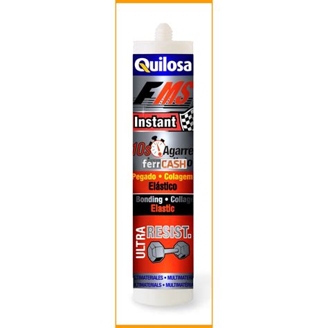 ADHESIVO SELLADOR MS INSTANT 280ML BLANCO QUILOSA