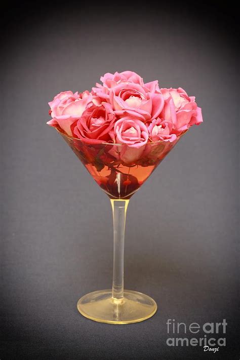 Pink Rose Martini Photograph By Don Fleming