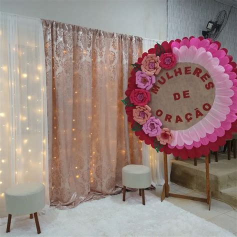 Pin de Fhil D art em ciclo de oração Decoração de festa de igreja