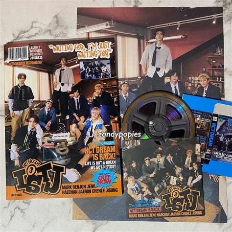 Jual READY 𝗔𝗟𝗕𝗨𝗠 𝗢𝗡𝗟𝗬 NCT DREAM ISTJ ALBUM PHOTOBOOK PB INTROVERT