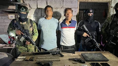 Dos presuntos integrantes de Los Tiguerones son capturados en Quinindé