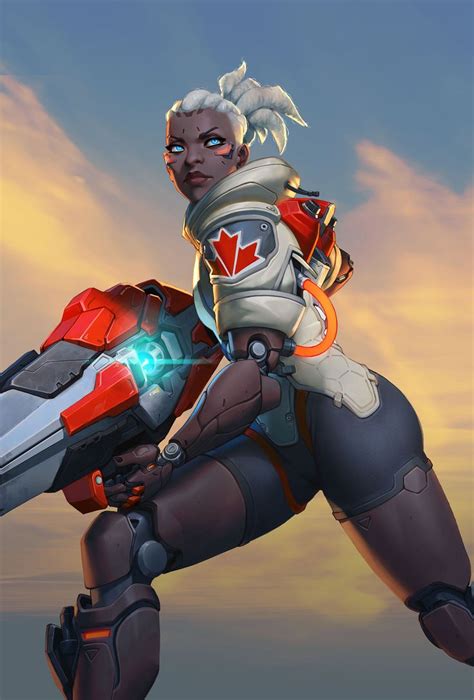 ArtStation Sojourn Overwatch 2 Overwatch Wallpapers Overwatch