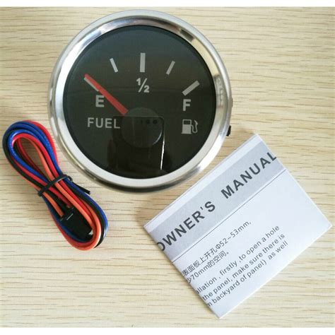 Fuel Level Gauge With Inch Mm Sender Ohms For Car Truck