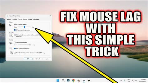 How To Fix Mouse Lag In Windows Youtube
