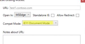 Enable Internet Explorer Ie Compatibility Mode In Microsoft Edge