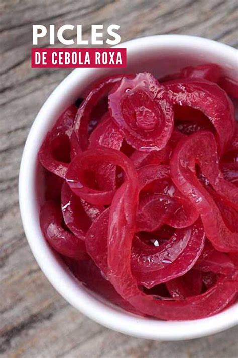 Como Fazer Picles De Cebola Roxa Agridoce Mel E Pimenta