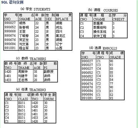 sql语句大全实例 知乎