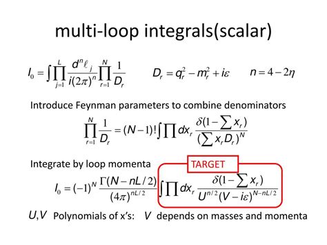 ppt numerical approach to multi loop integrals powerpoint presentation id 4766242