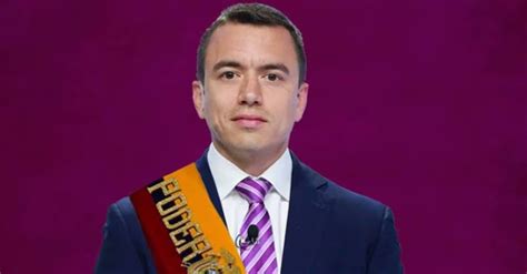 Daniel Noboa el Presidente del Ecuador más joven de la historia