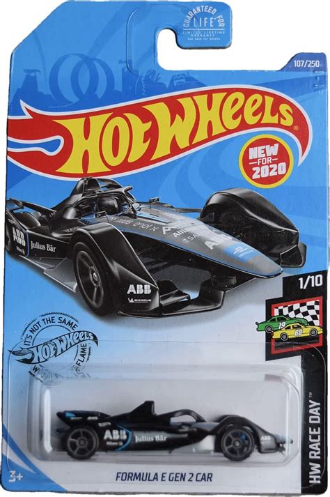 Hot Wheels 2020 Hw Race Day Formula E Gen 2 Coche Negro 107 250