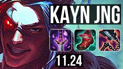 Kayn Vs Talon Jng Quadra M Mastery Games Dominating Br