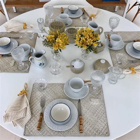 Mesa Posta Caf Da Manh Decor Inspira O Detalhes Lou A Bambu