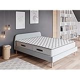 Matelas Ressorts ensachés Spring Memo Royal 160x200 Hbedding Mousse