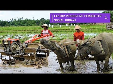 Apa Saja Faktor Penyebab Perubahan Sosial Buda UtakAtikOtak