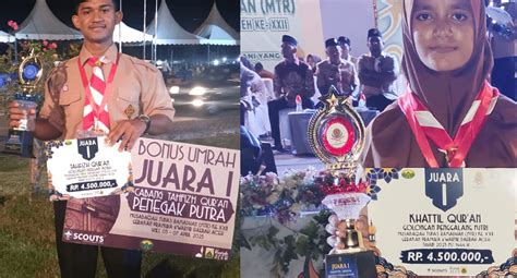 Dua Perwakilan MAS Ulumul Quran Juara I Di Ajang Musabaqah Tunas