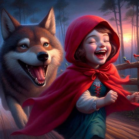 Download Ai Generated Little Red Riding Hood Wolf Royalty Free Stock Illustration Image Pixabay