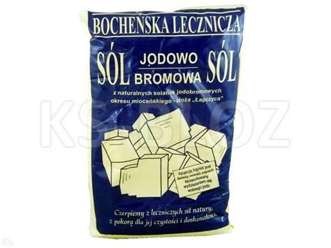 Bocheńska Lecznicza Sól Jodowo Bromowa ulotka dawkowanie