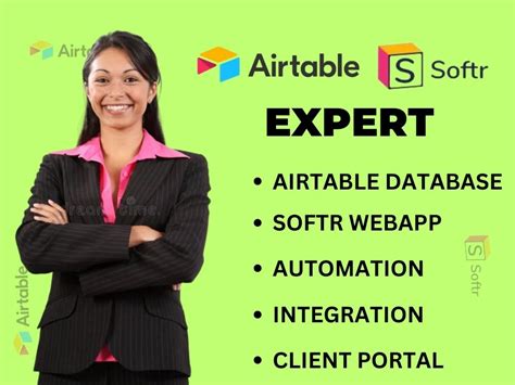 A Setup Airtable Automation Design Softr Airtable Database Softr Webapp