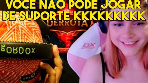 GORDOX JOGANDO DE SUPORTE DERROTA YouTube